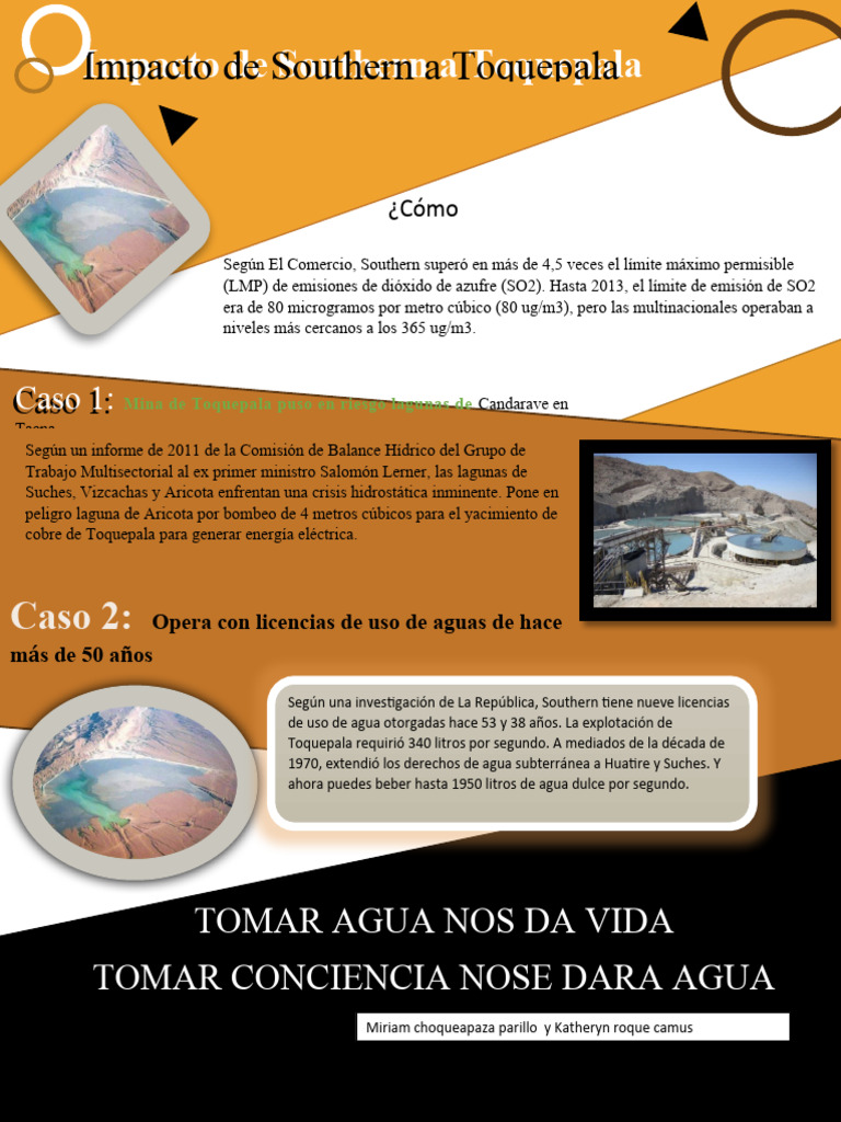 Impacto de Southern A Toquepala | PDF
