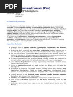 Sample Resume Workday HCM #1 | PDF | Software Development | Xslt