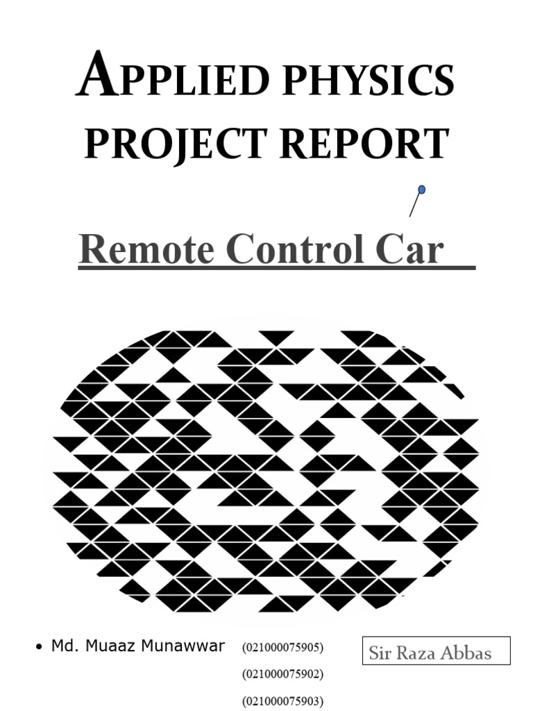 Applied Physics Project Report 1 | PDF