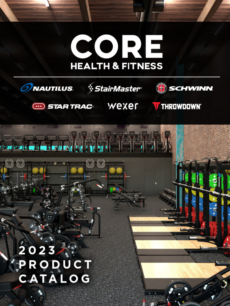 Core Health & Fitness Product Catalog 2023 | PDF | Sustainability ...
