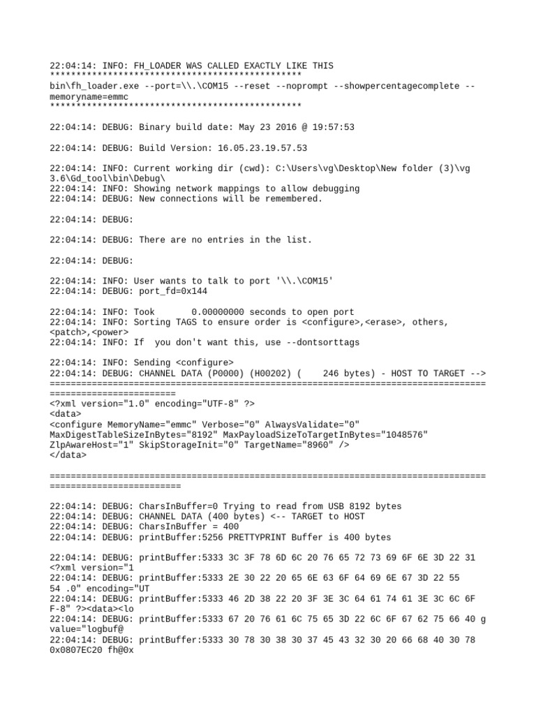 FH_Loader Command Execution Log | PDF | Transmission Control Protocol ...