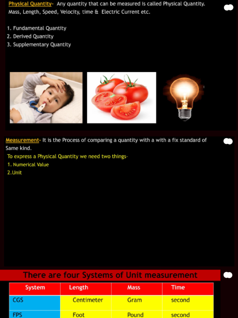 2023-24 Chapter 2 Physics 11 Units and Measurement | PDF