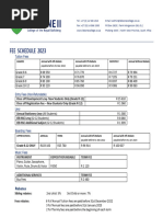 Roedean School SA 2025 Schedule of Fees | PDF | Payments