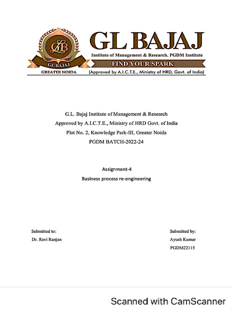 BPRE, Assignment 4, Ayush Kumar, PGDM22115 - Ayush Kumar | PDF