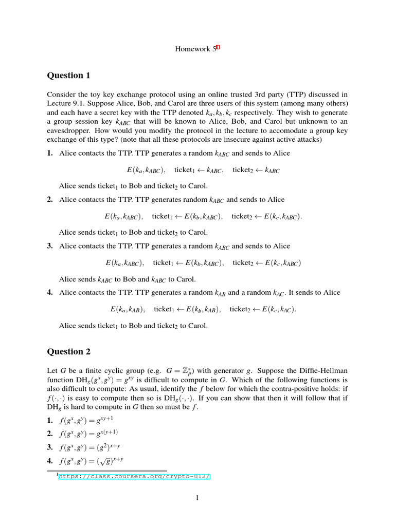 Mật mã ứng dụng | PDF | Algebra | Espionage Techniques