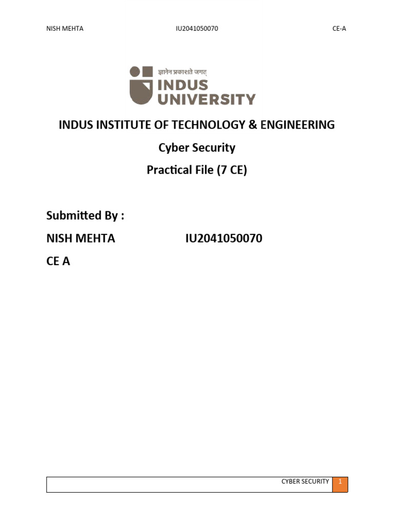 CS Lab Nish | PDF | Port (Computer Networking) | Transmission Control ...