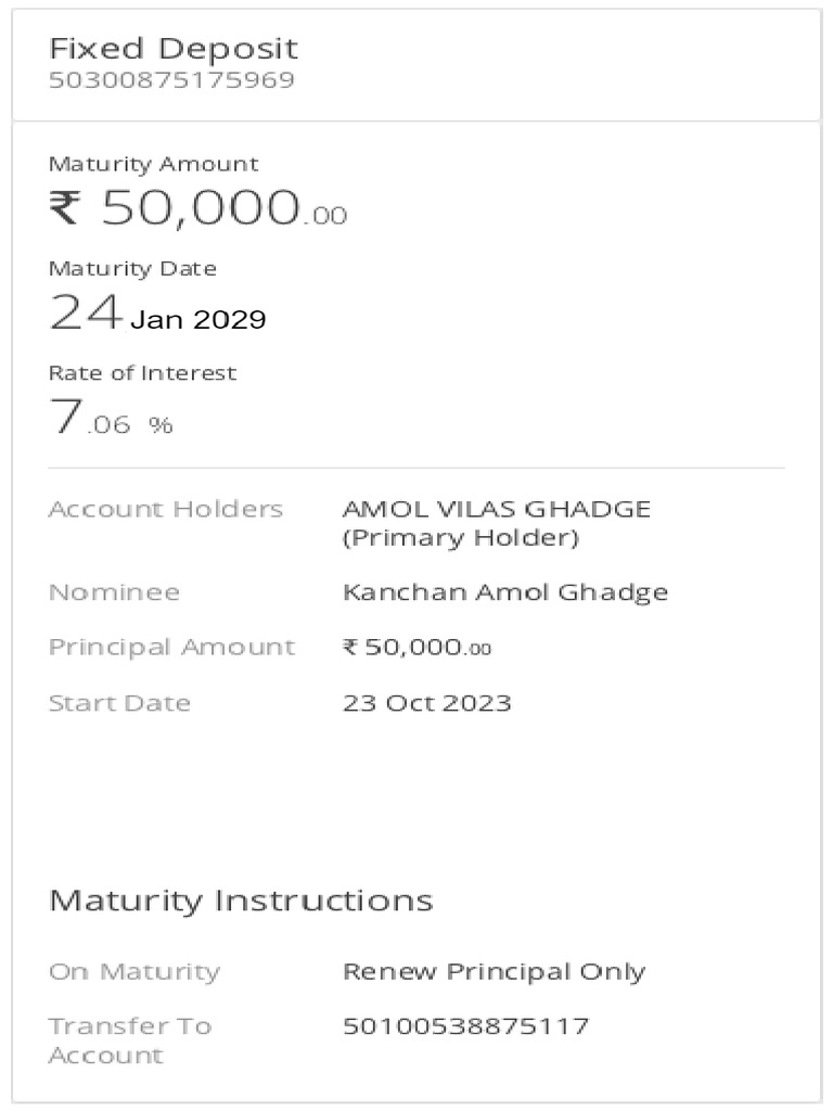 FD Summary 09012024 | PDF