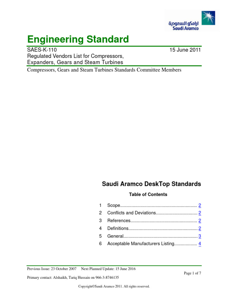 Saes K 110 | PDF | Specification (Technical Standard) | Pump