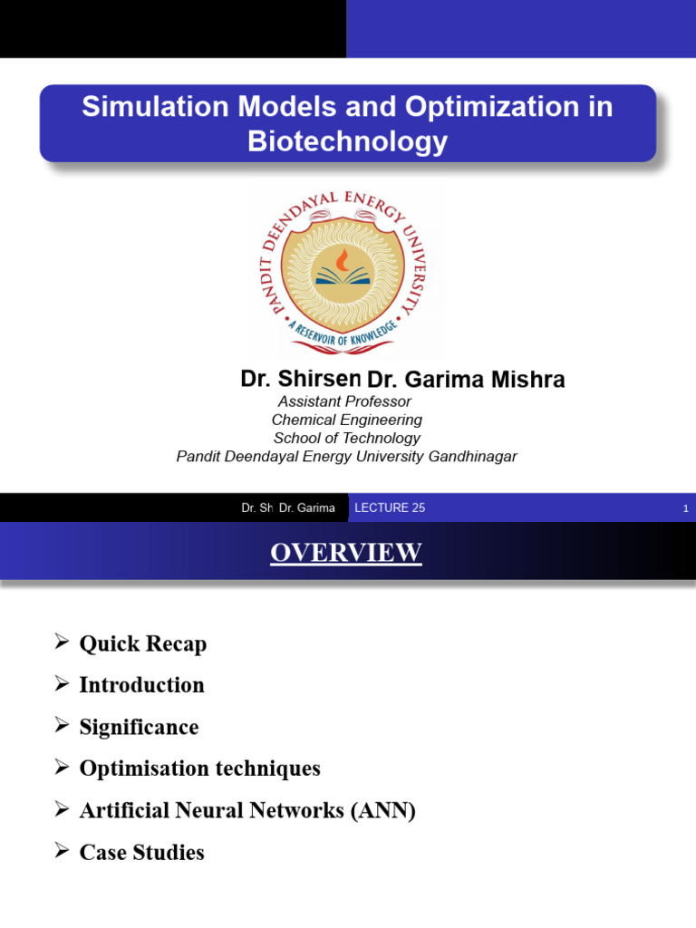 Lecture 5 25 Final | PDF | Mathematical Optimization | Simulation