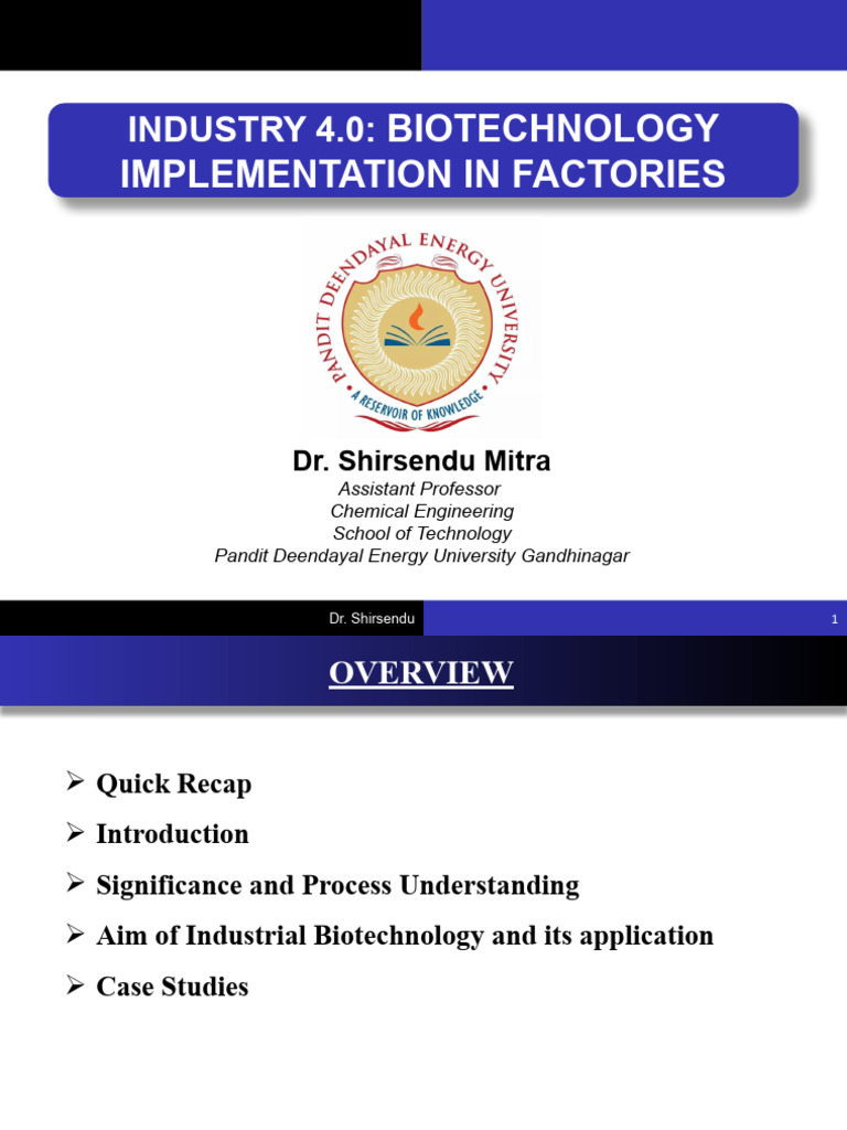 Lecture 2 SM | PDF | Biotechnology | Fermentation