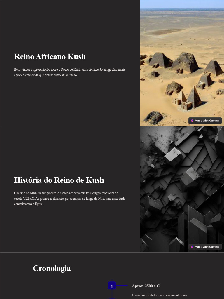 História e Legado do Reino de Kush | PDF | Antigo Egito