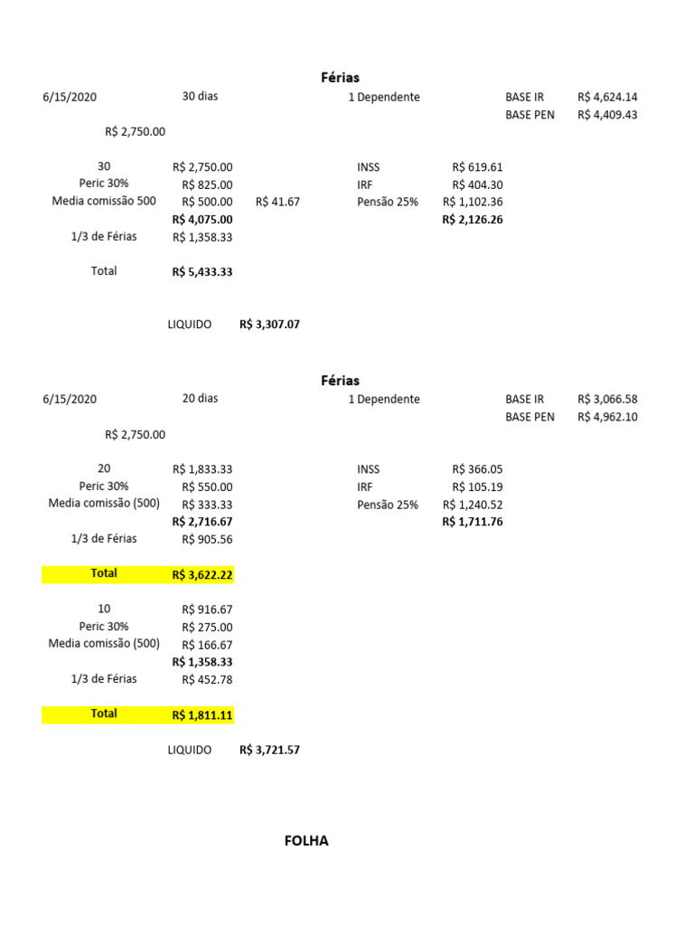 Prova RH | PDF | Férias trabalhistas | Direito Civil (sistema jurídico)