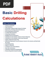 Ton-Mile Calculation for Drilling Operations | PDF | Nature