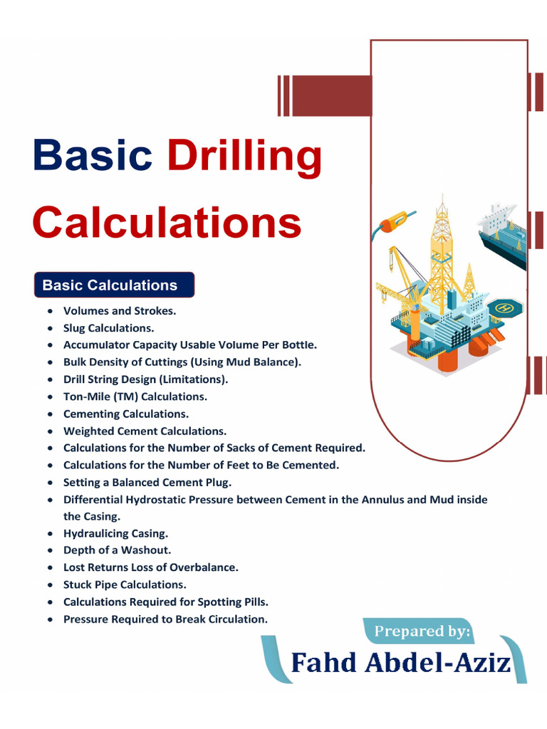 Basic Drilling Calculations | PDF