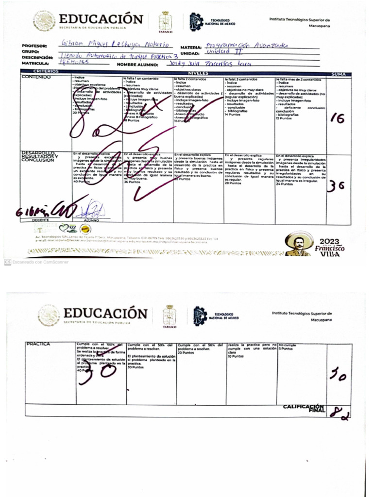 Practica 3 U2 Pogramacion Avanzada | PDF | Desarrollo de software ...