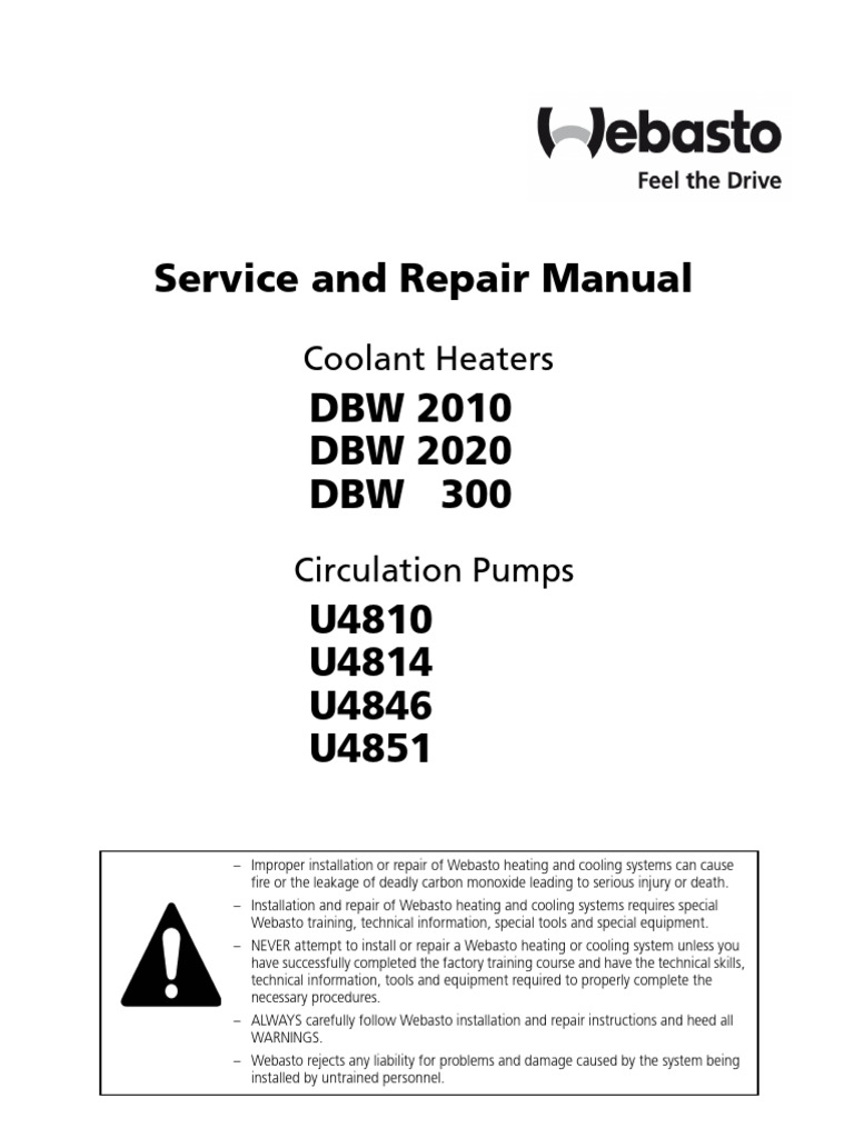 Webastoservice | PDF | Thermostat | Combustion
