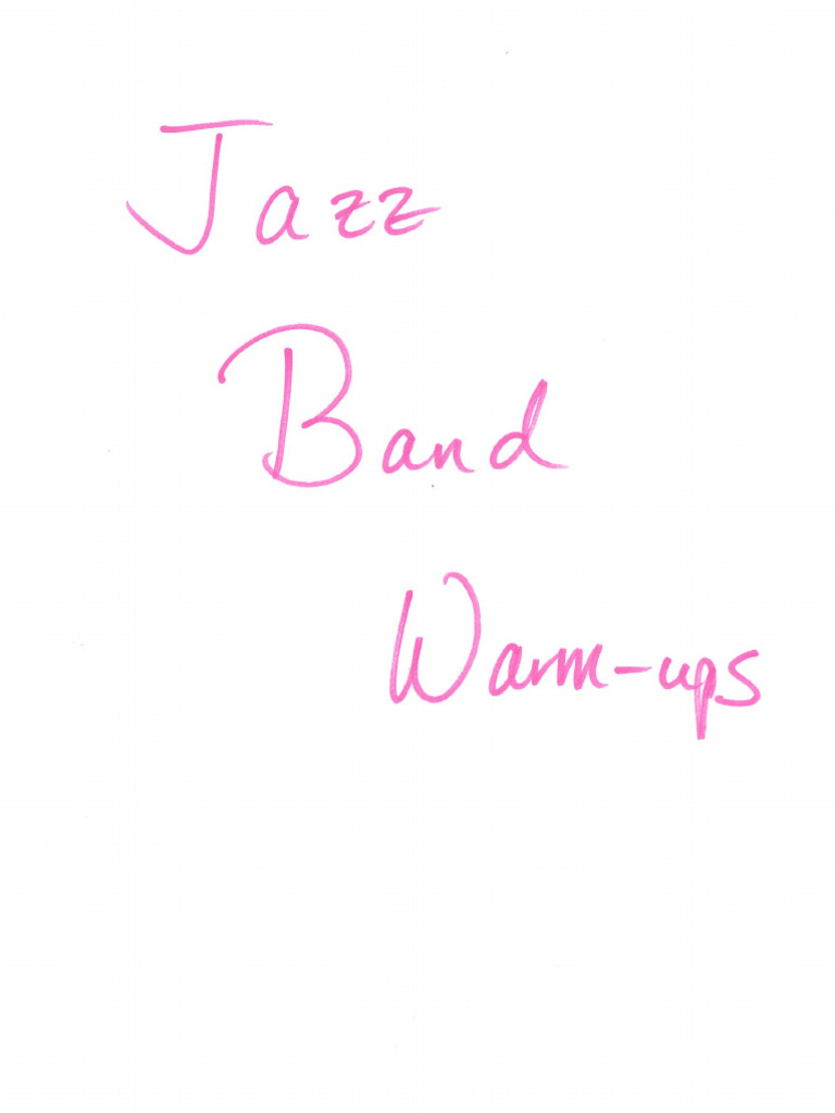 Jazz Band | PDF
