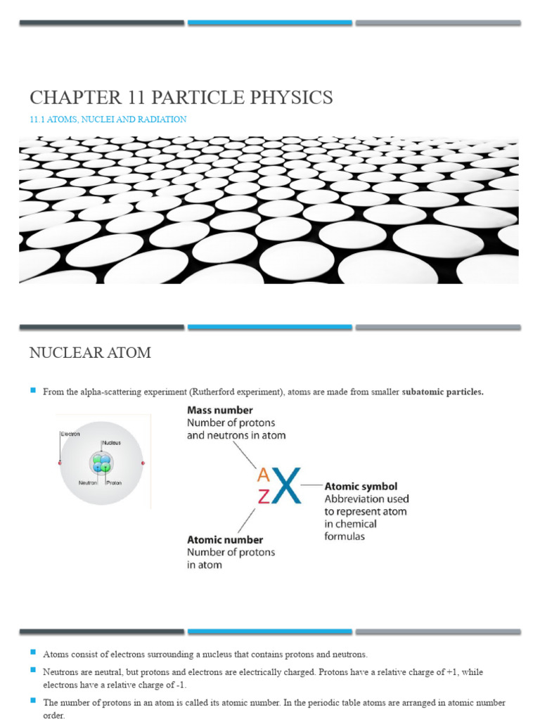 Chapter 11 Particle Physics A Level | PDF