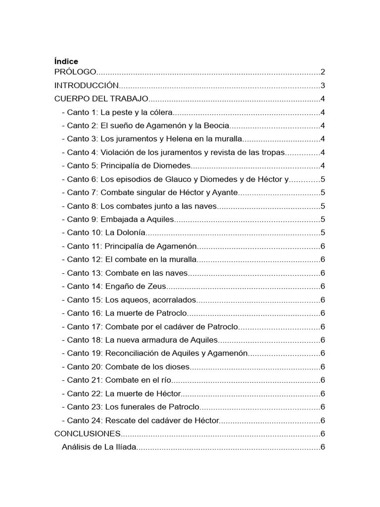 La Ilíada | PDF | Héctor | Ilíada