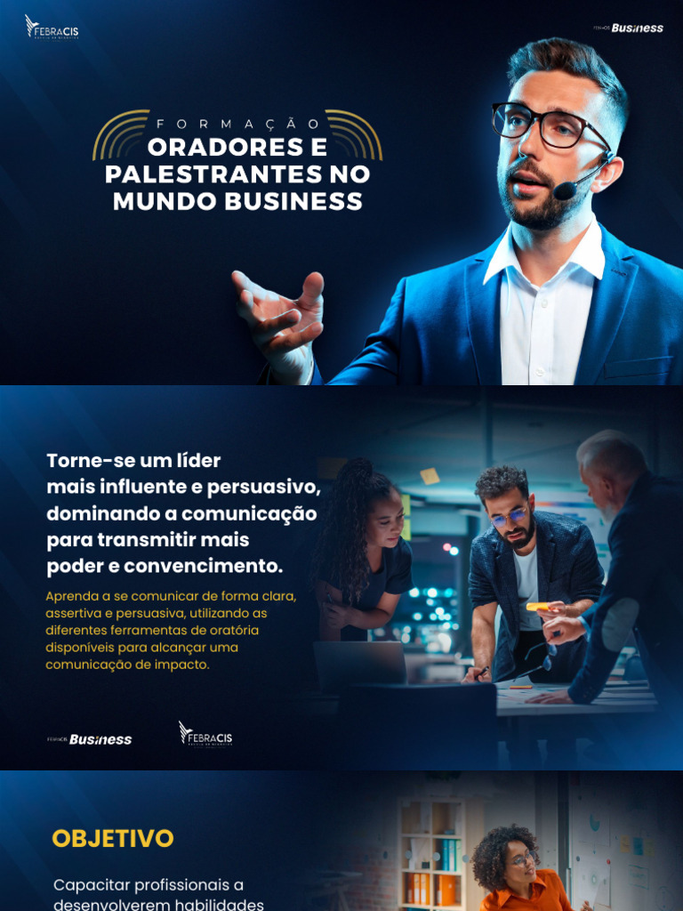 Apresentação Digital - Formação de Oradores e Palestrantes No Mundo ...