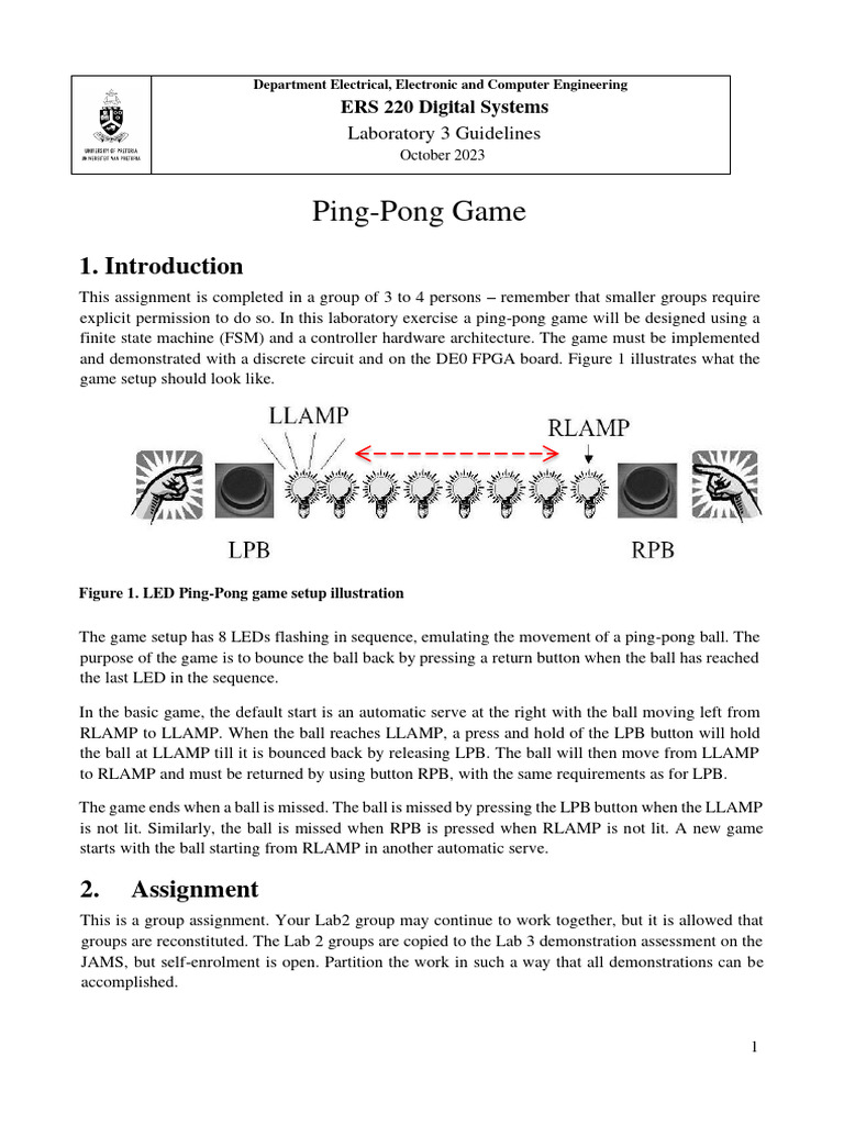 ERS220 Lab3 Guideline 2023 | PDF | Field Programmable Gate Array | Vhdl