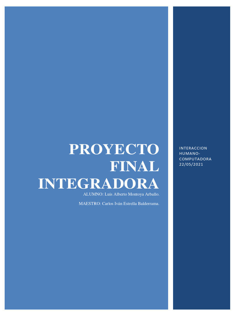 Diseño de Interfas de Usuario | PDF | Interfaz de usuario | Usuario ...