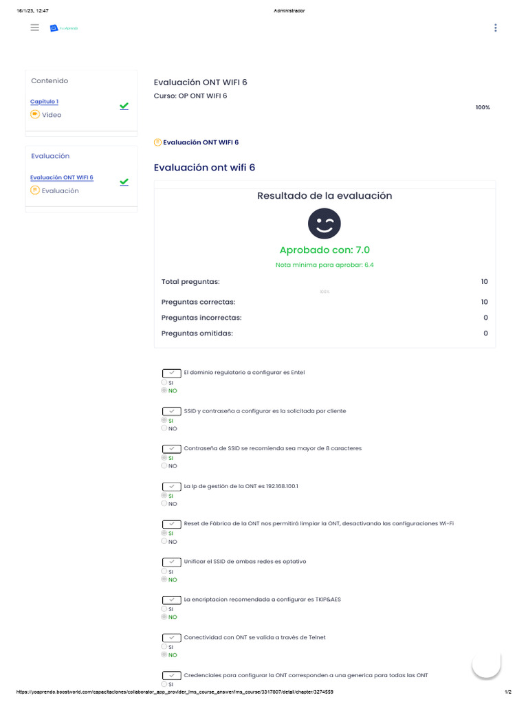 Ont Wifi 6 | PDF | Ingeniería Informática | Protocolos de internet