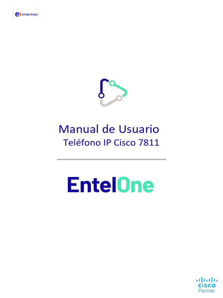 Manual de Usuario Telefono Cisco 7811 | PDF | Teléfono | Dirección IP