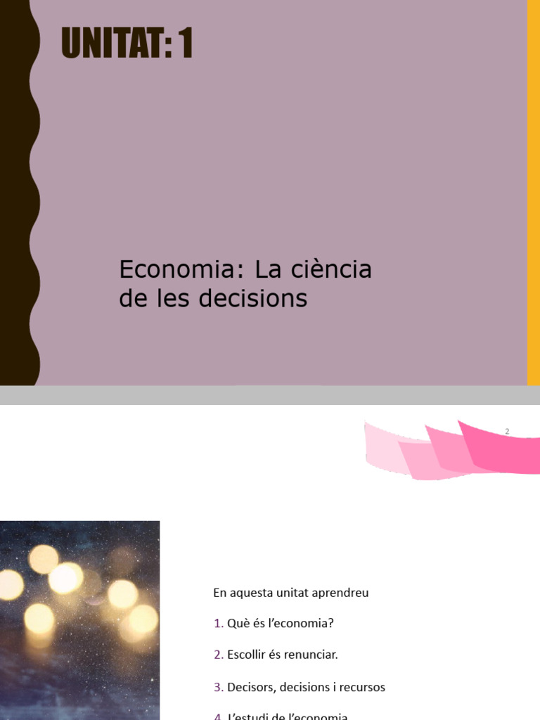 Presentació Unitat 1 | PDF