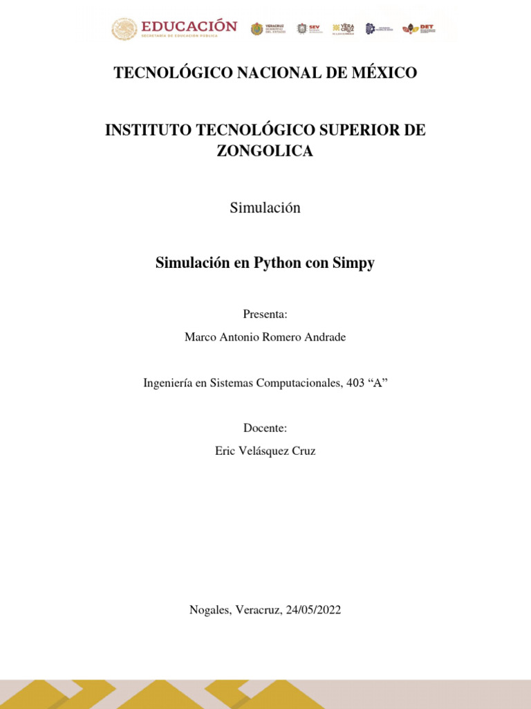 Simulación de Peluquería en Python | PDF