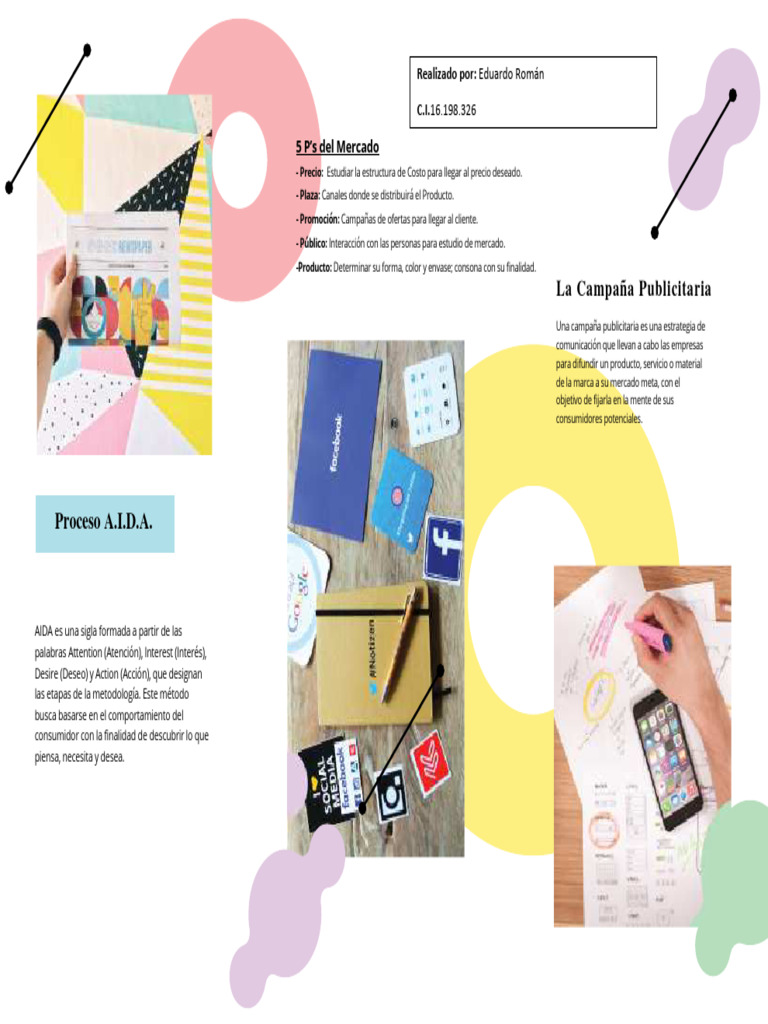 Triptico - Publicidad - Eduardo Roman | PDF | Publicidad | Mercado ...