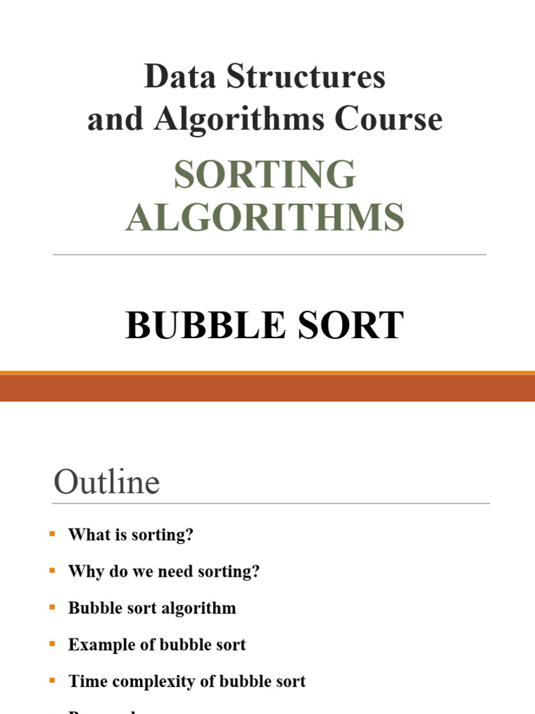 Bubble Sort Algorithm (Future Uni) | PDF | Time Complexity | Computing
