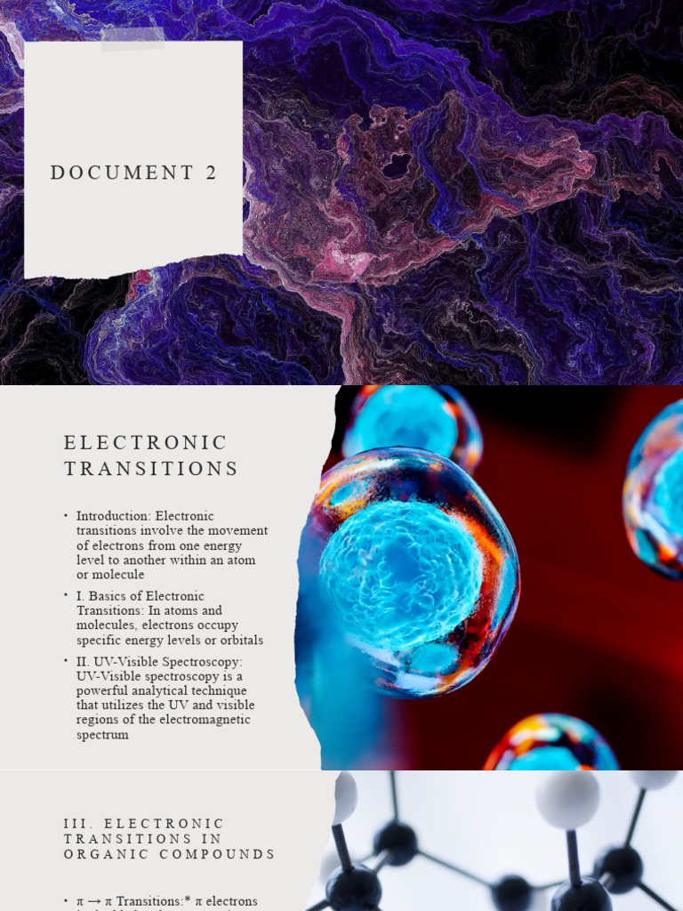 Electronic Transitions | PDF