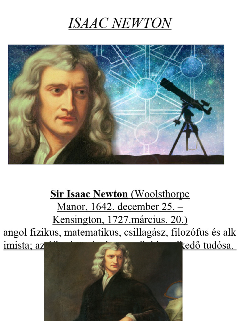 Isaac Newton | PDF