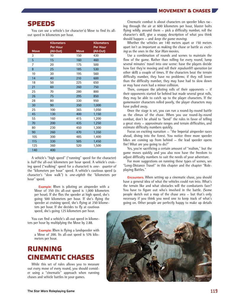 Chase Rules From Star Wars | PDF