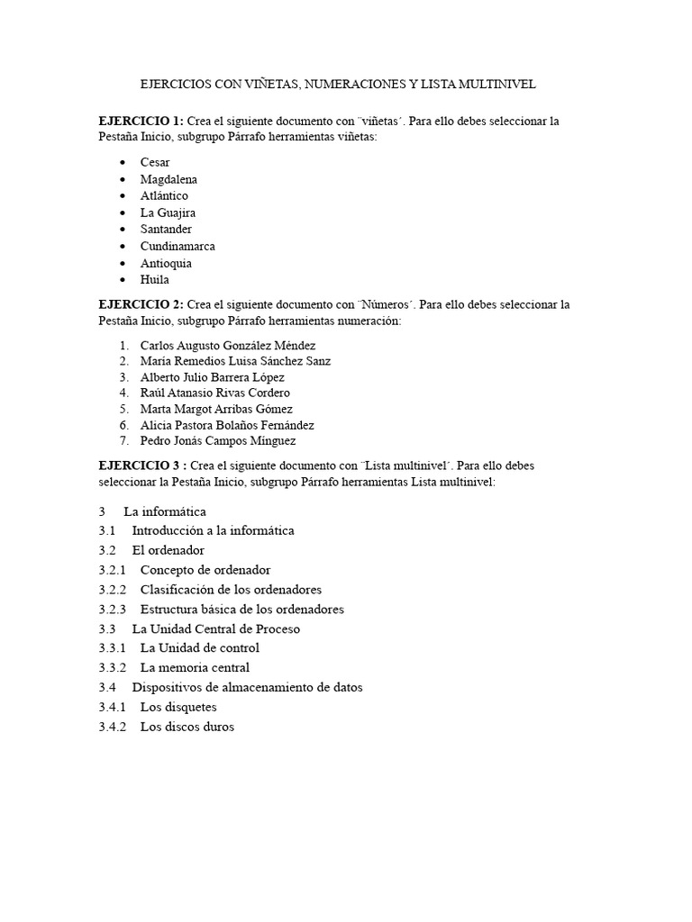 Ejercicios Informatica Listo | Descargar gratis PDF | Neurona | Aprendizaje