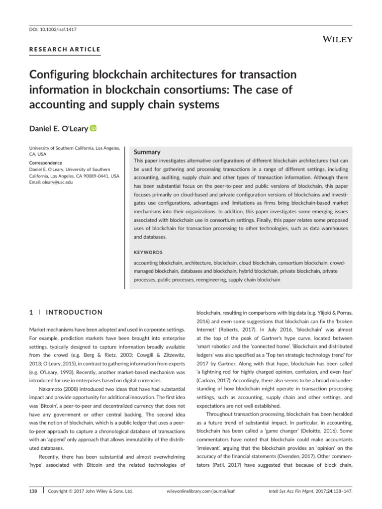 10 1002@isaf 1417 | PDF | Bitcoin | Computing