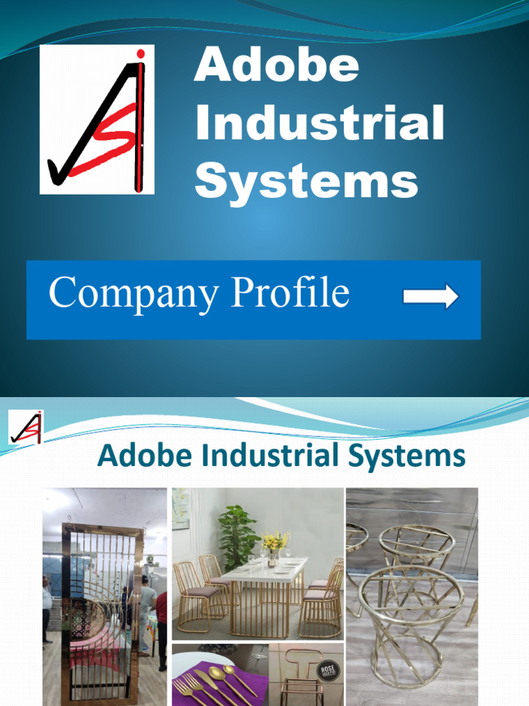 Adobe Industrial Systems Company Profile - PVD | PDF | Business Process ...