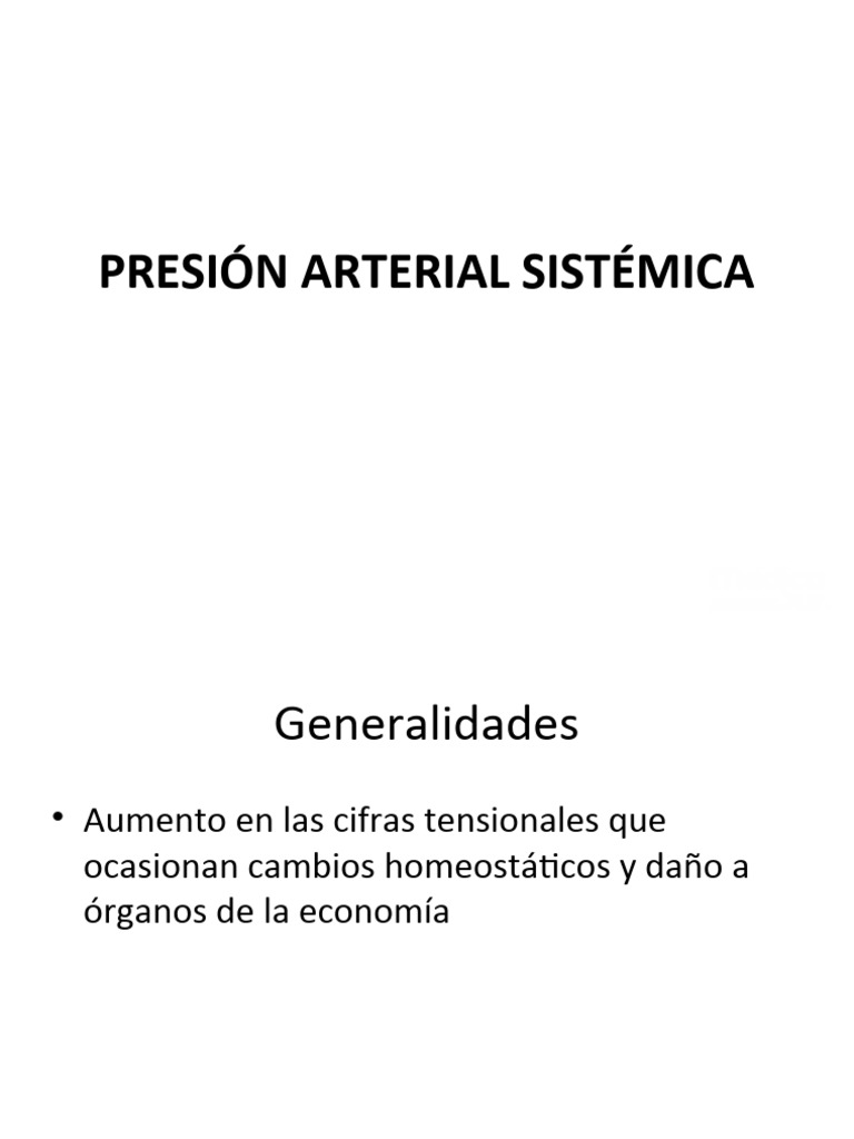 PRESION ARTERIAL SISTEMICA | PDF | Angiotensina | Hipertensión PRESION ARTERIAL SISTEMICA | PDF | Angiotensina | Hipertensión