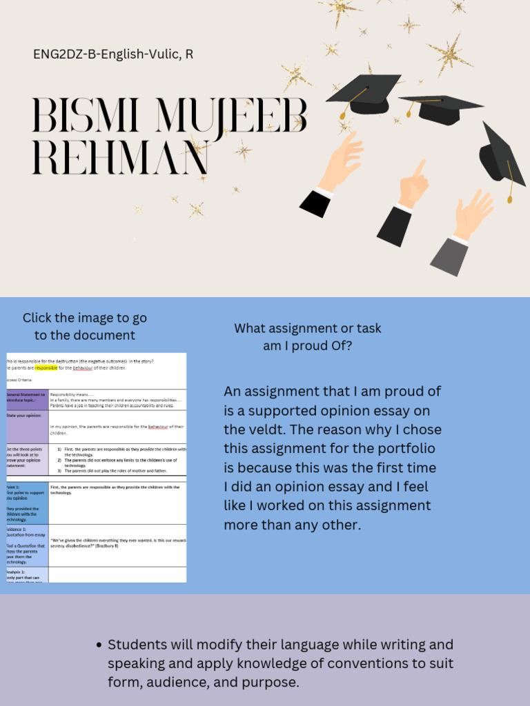 Portfolio For English | PDF | Cognitive Science | Behavior Modification