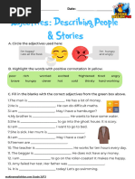 Phrase and Sentence Grade 2 Worksheet 2 | PDF