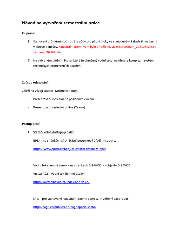 postup - prace - GIS - ZBZ108E - 26E - копия | PDF