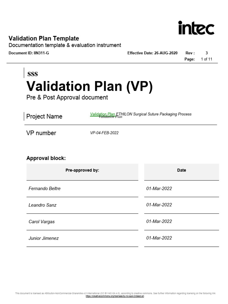 Validation Plan for Ethilon Suture Packaging | PDF | Verification And ...