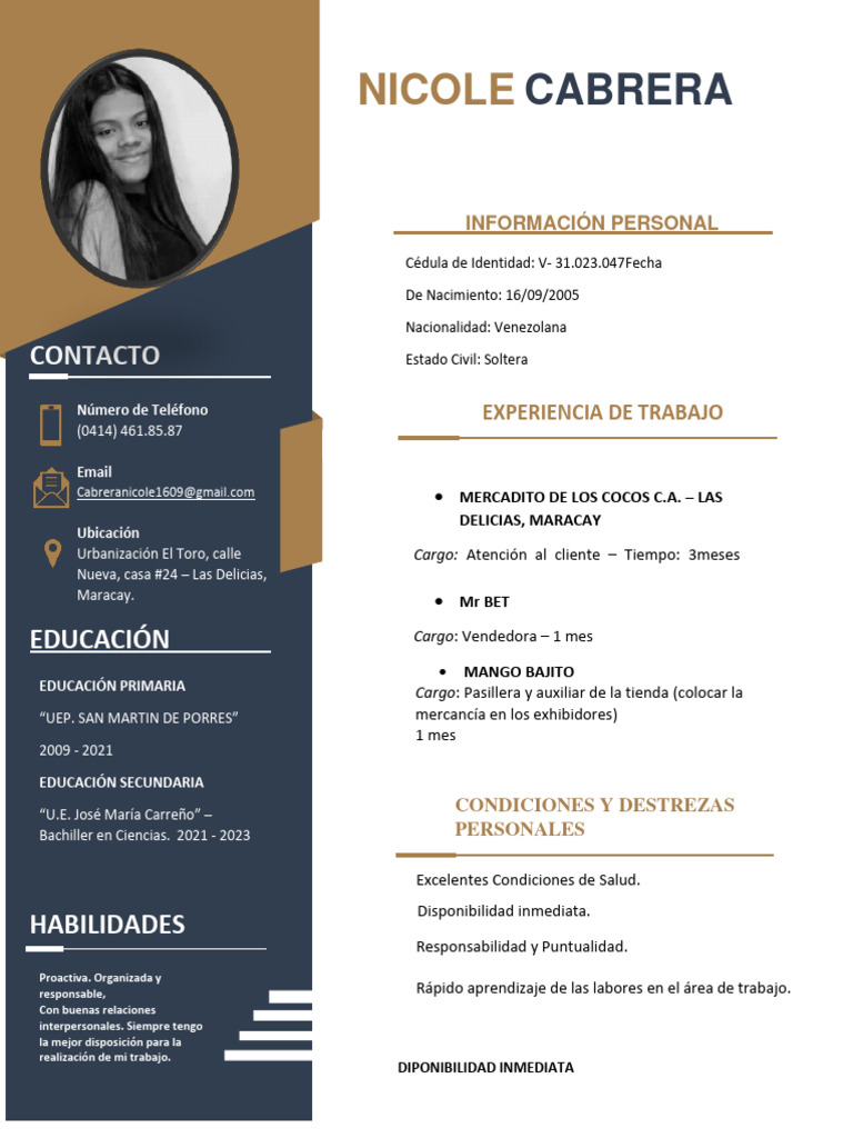 Curriculo Nicol | PDF