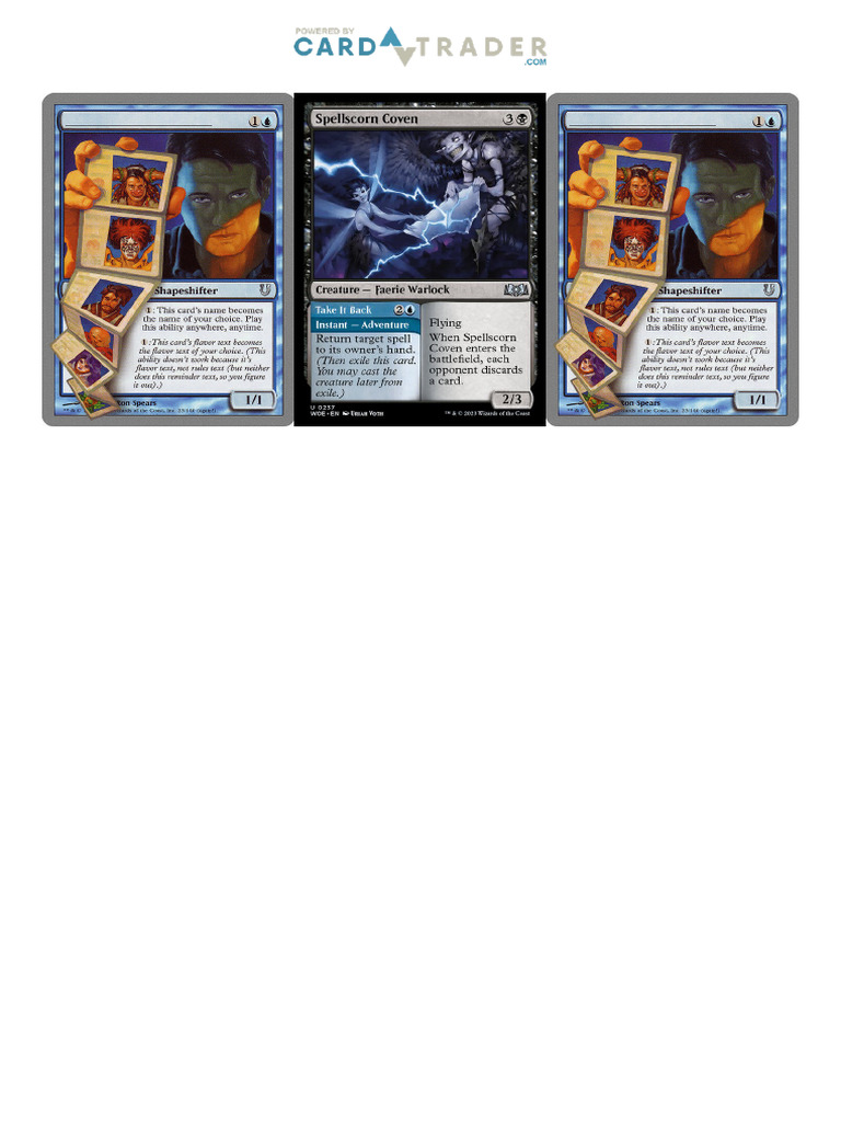 Carta de Magic | PDF