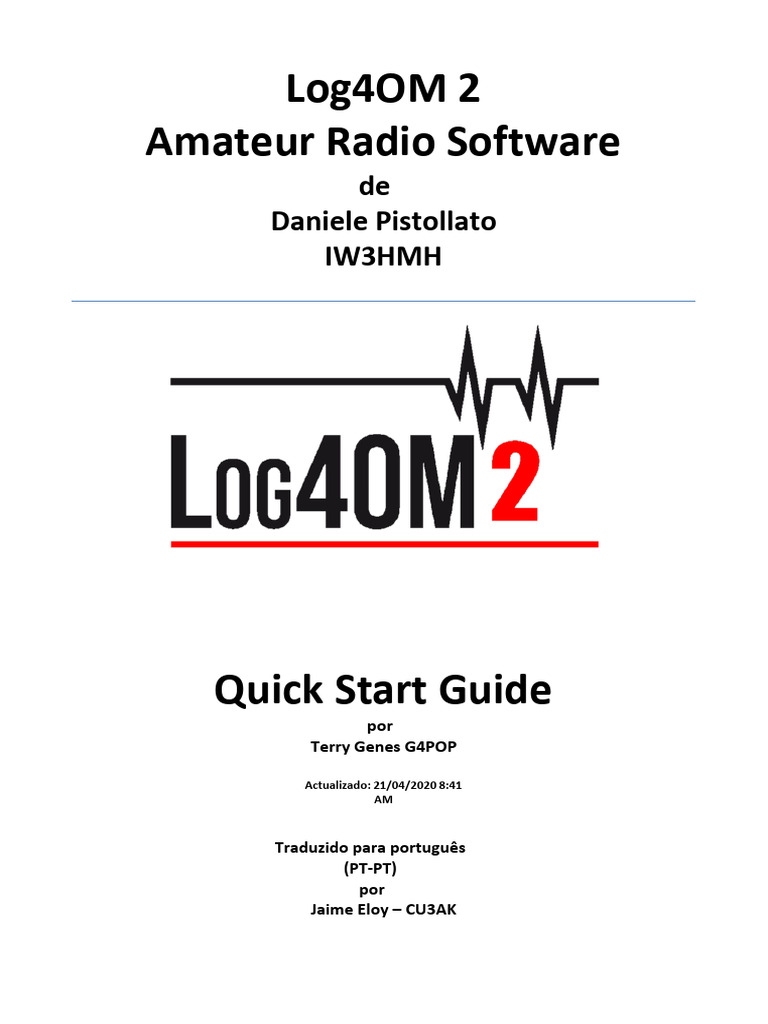 Log4om Manual em Português | PDF | Janela (informática) | Programas