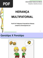 Entendendo a Herança Multifatorial | PDF | Alelo | Herdabilidade
