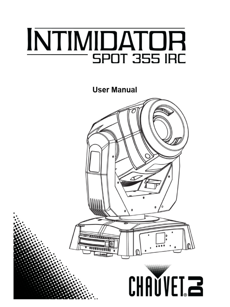 Intimidator Spot 355 IRC User Manual | PDF | Fuse (Electrical ...