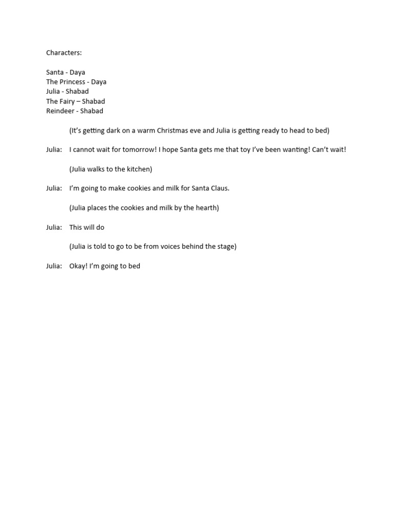 Puppetry Script | PDF