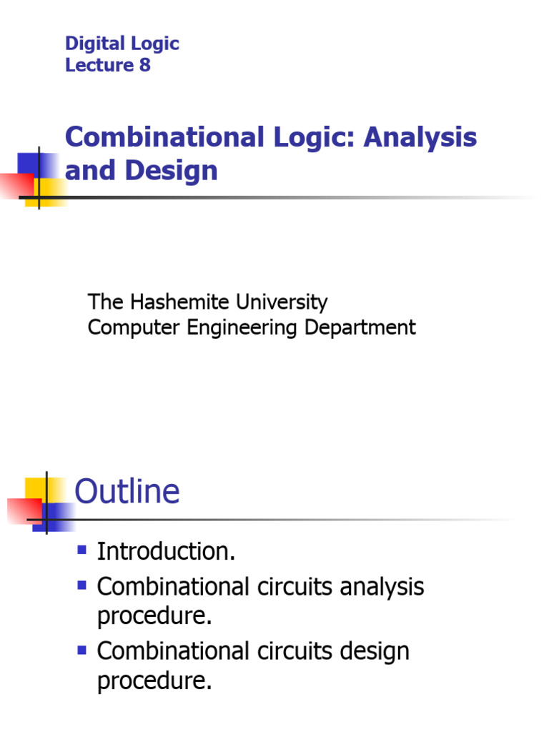 Lecture 8 | PDF | Logic Gate | Electronic Circuits
